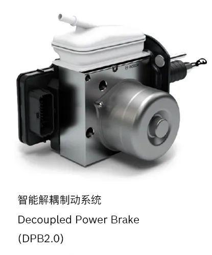 博世现在有四款线控制动产品，向左是ibooster，向右是IPB+RBU，线控制_魏牌蓝山社区_易车社区