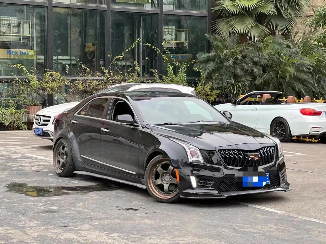 几万块开17年8月凯迪拉克ATSL 改装很多 气动，手工宽体，碳纤维前唇，碳纤维_凯迪拉克ATS-L社区_易车社区