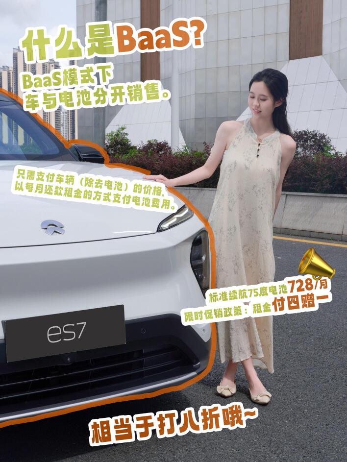 别划走‼️一篇笔记看懂蔚来BaaS电租方案 _蔚来ES8社区_易车社区