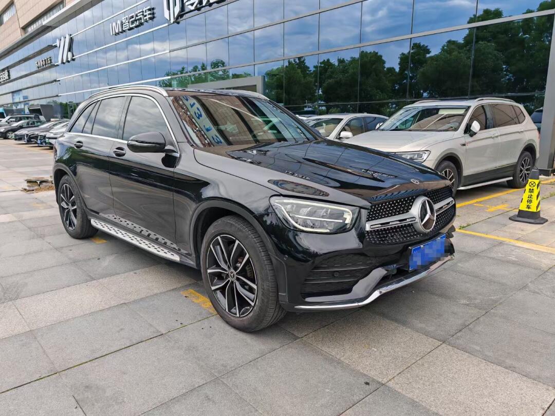 请看内饰 今日新收 21年奔驰GLC260L_奔驰GLC社区_易车社区