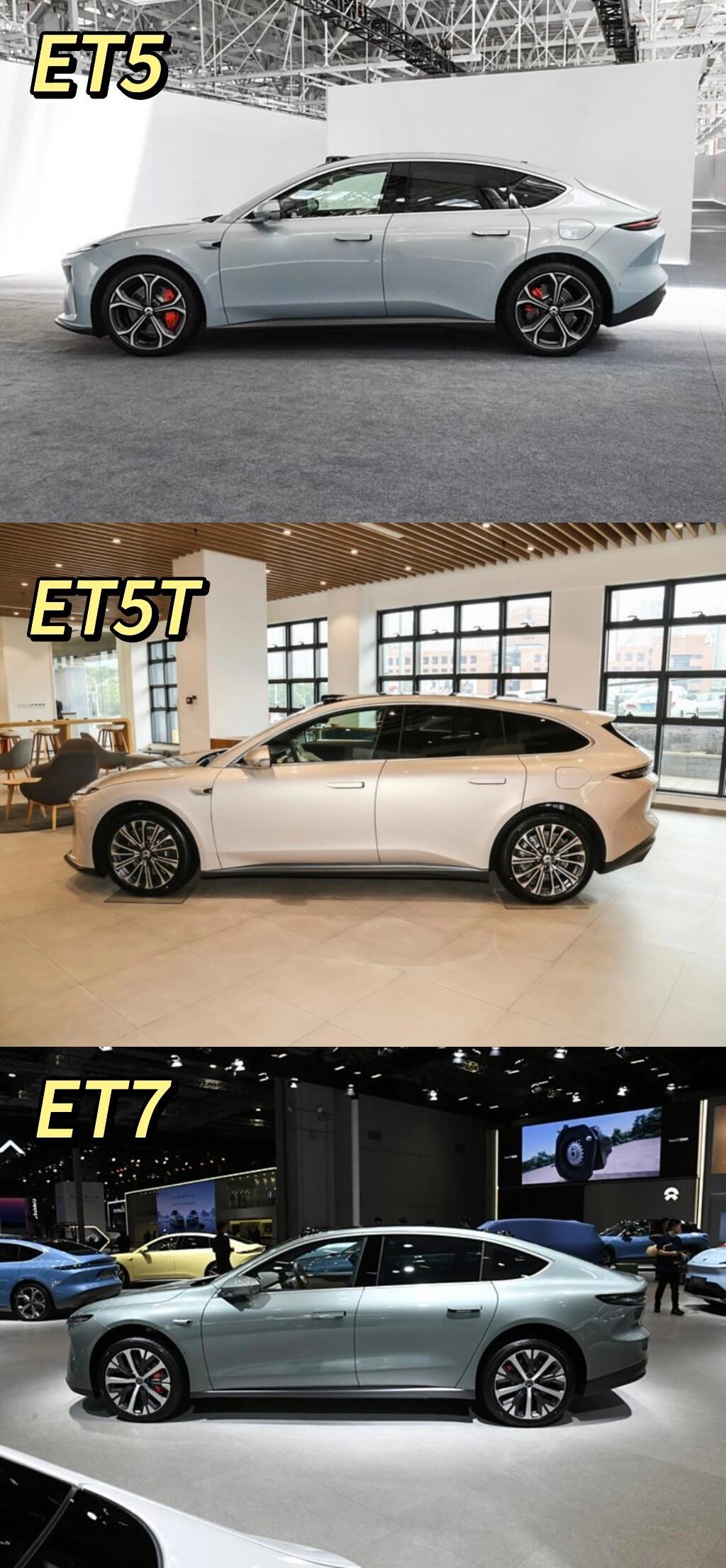 区分蔚来ET5、ET5T、ET7，这一篇就够了_蔚来ET5社区_易车社区