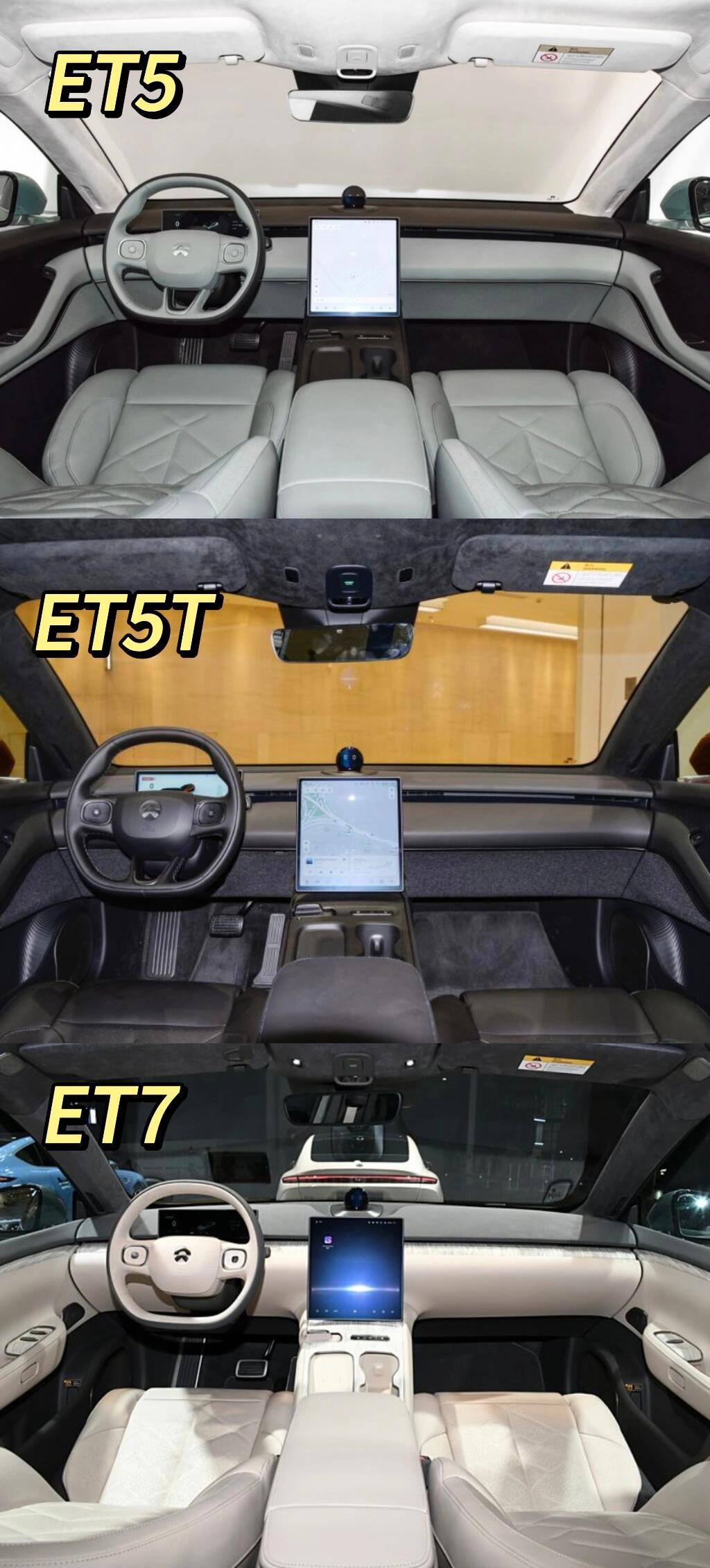 区分蔚来ET5、ET5T、ET7，这一篇就够了_蔚来ET5社区_易车社区