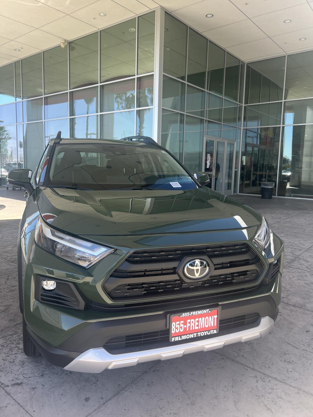 军绿色RAV4到店了_RAV4荣放社区_易车社区