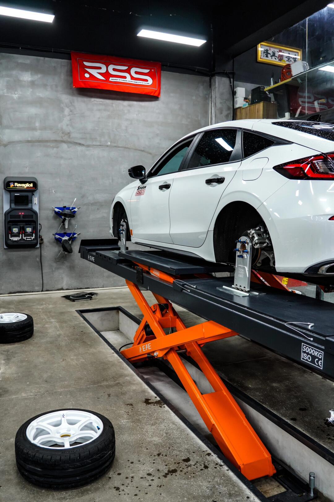 本田思域手动FL1升级KWv3绞牙避震_思域社区_易车社区