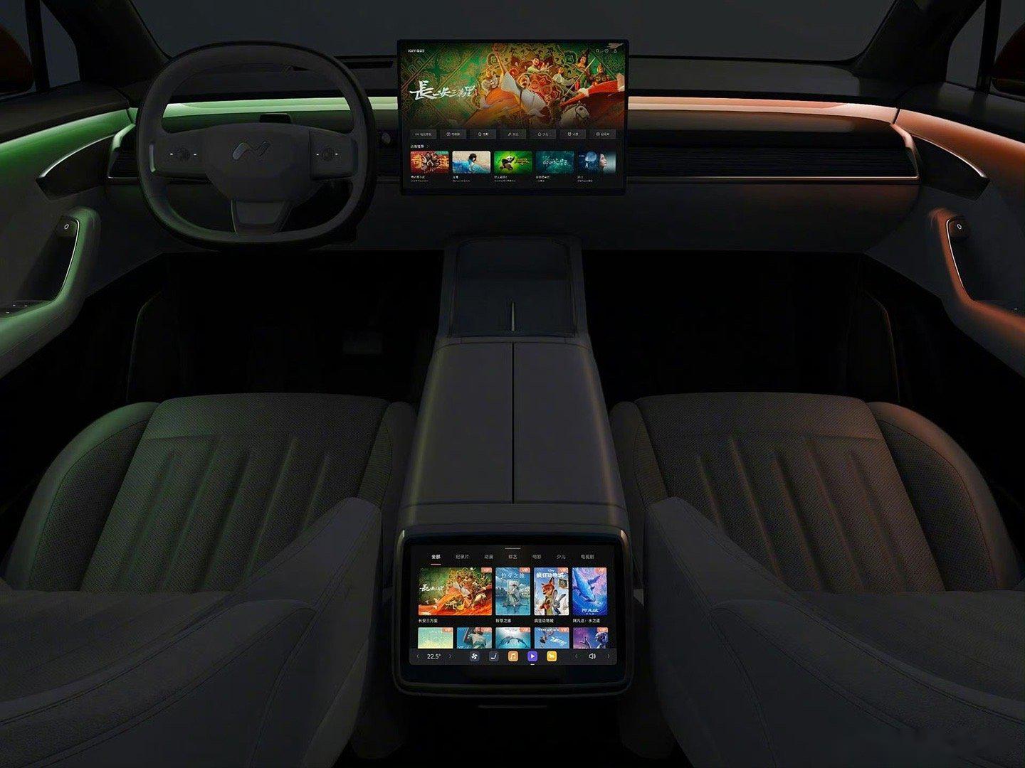 汽车 乐道L60内饰官宣，熟悉的味道，配色都相同，高级感依然很强。后排屏幕放在中_乐道L60社区_易车社区