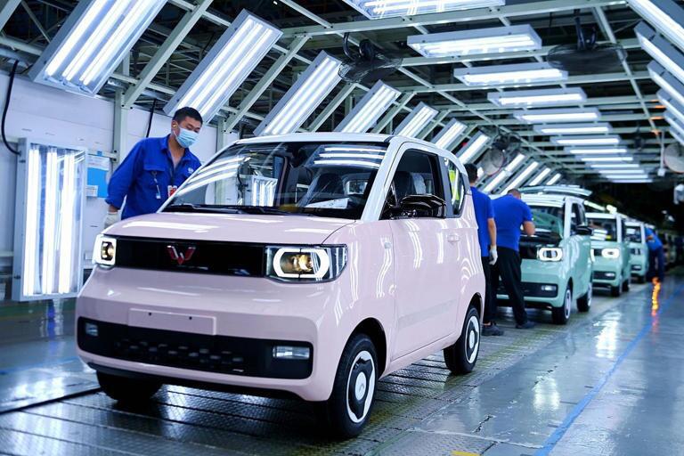 1 2万五菱最新神车“蛋蛋”系列曝光！网友 宏光miniev社区 易车社区