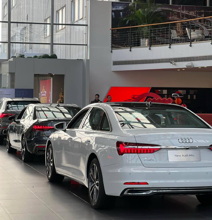 朱鹭白A6L 45TFSI 臻选致雅型 这个颜色的A6L见过嘛，兄弟萌？？？ 买_奥迪A6L社区_易车社区