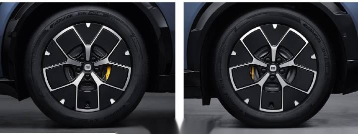 小米YU7的19寸，20寸，21寸轮毂 路试的那台是20寸，我觉得视觉冲击弱了点_小米YU7社区_易车社区