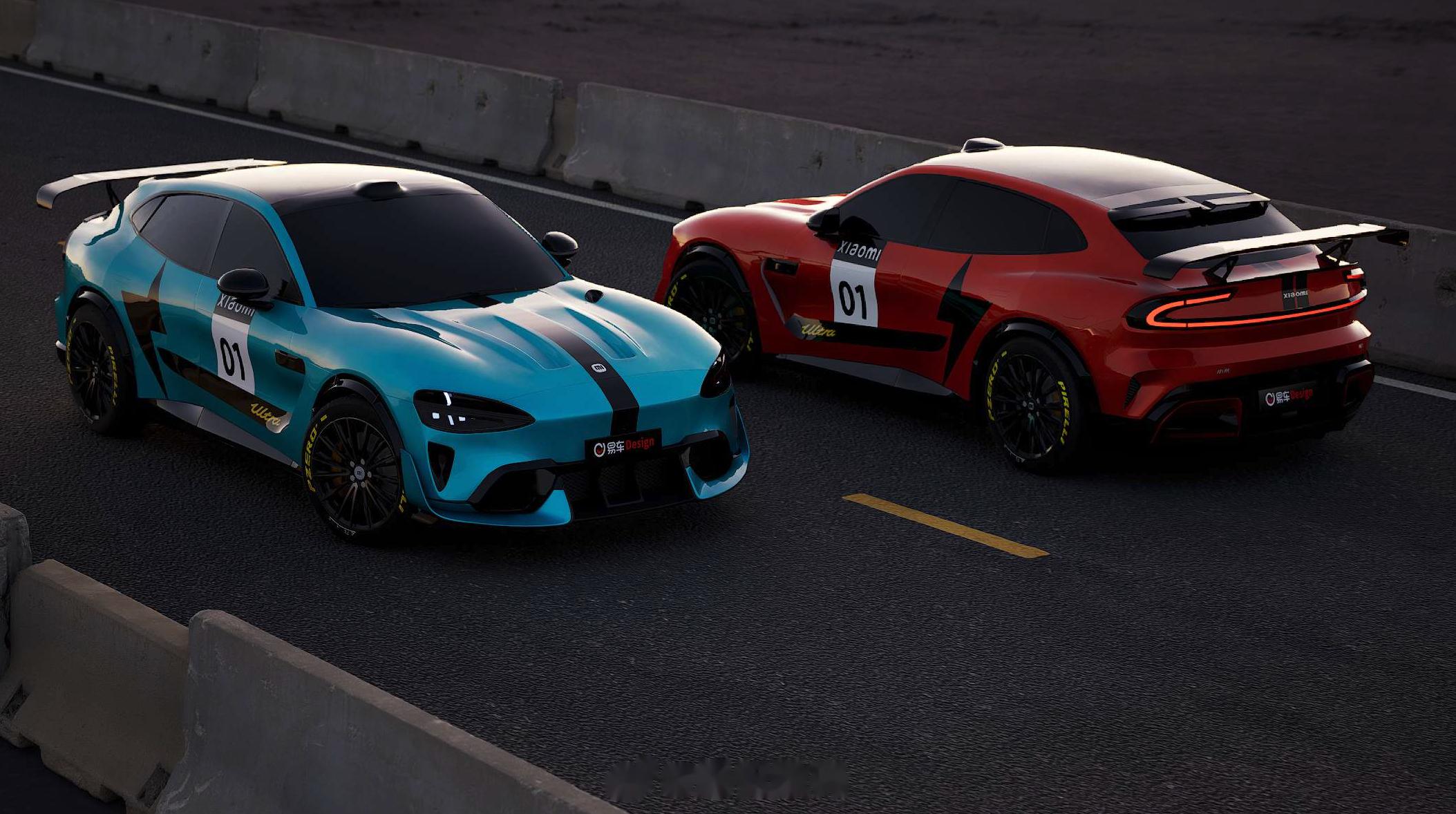 小米YU7 Ultra渲染图，打几分？ 图源：易车_小米YU7社区_易车社区