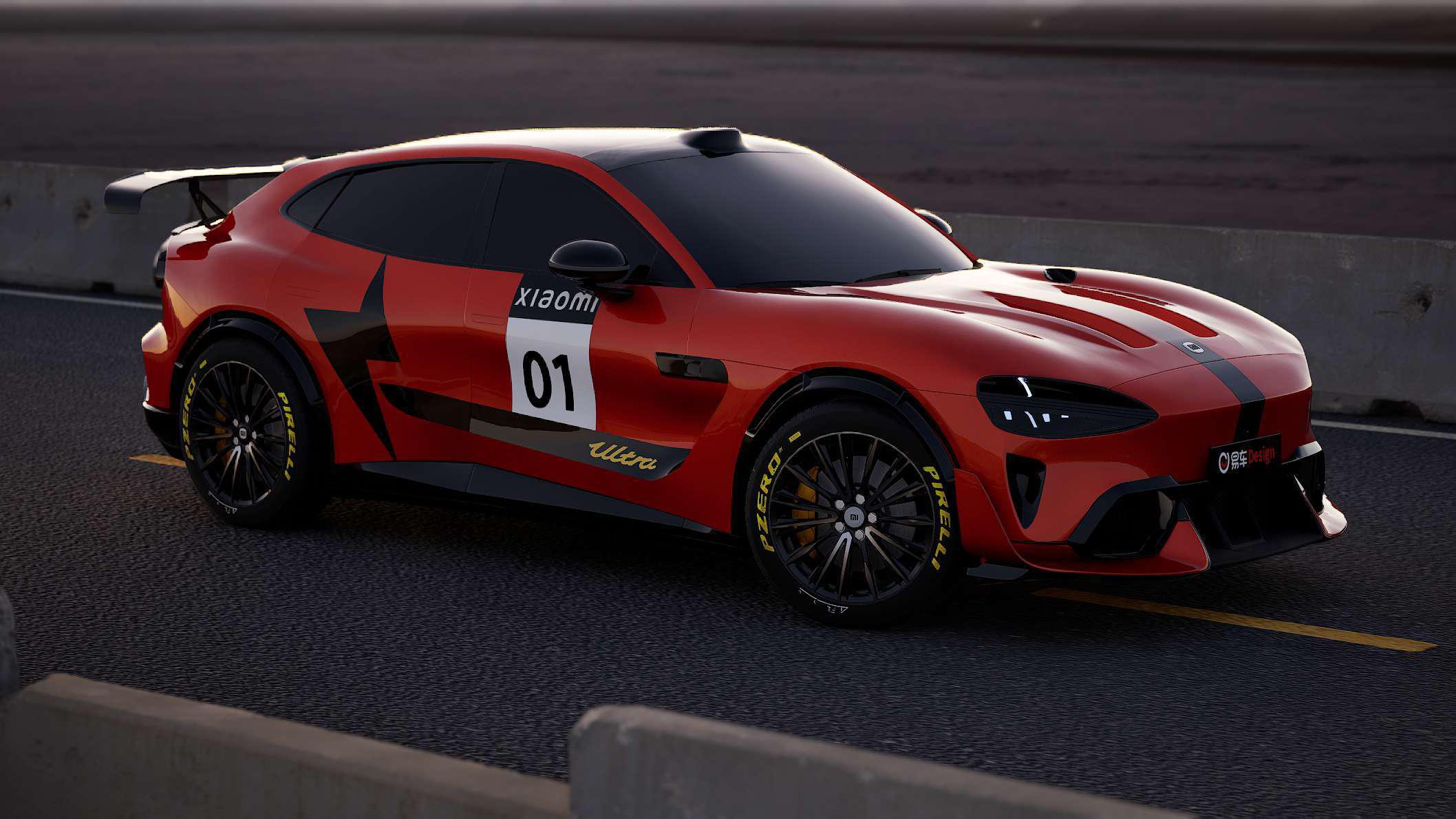 易车做的小米YU7 Ultra渲染图 怎么样？多少钱愿意入手？_小米YU7社区_易车社区