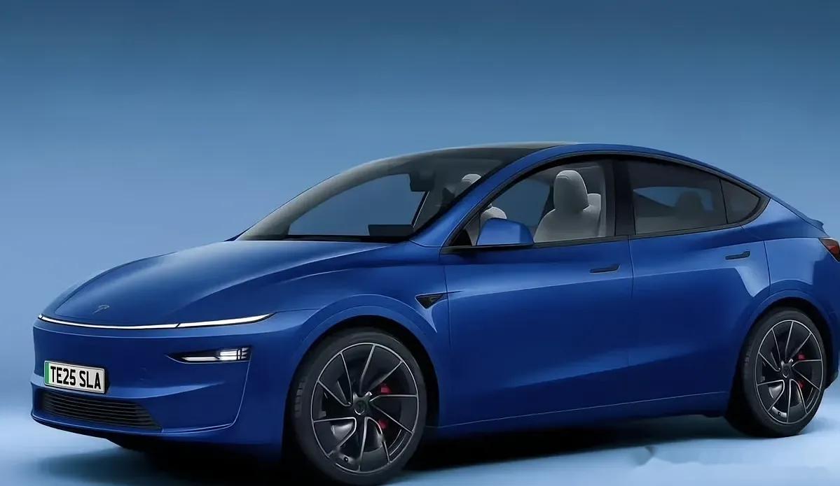 新款Model Y又是贯穿式大灯，有点俗套_Model Y社区_易车社区