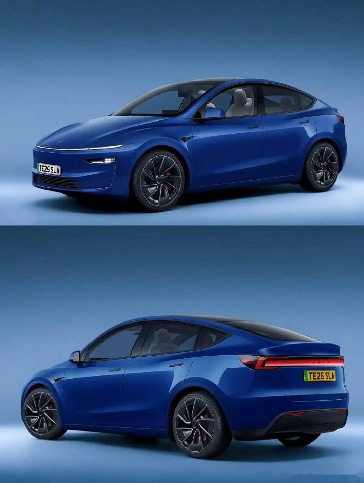 新款Model Y 额……为什么要弄贯穿灯啊_Model Y社区_易车社区