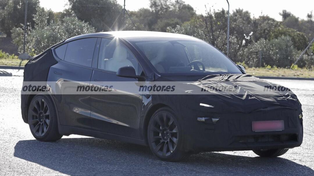新model y 最好的一组谍照（1月2日消息）_Model Y社区_易车社区