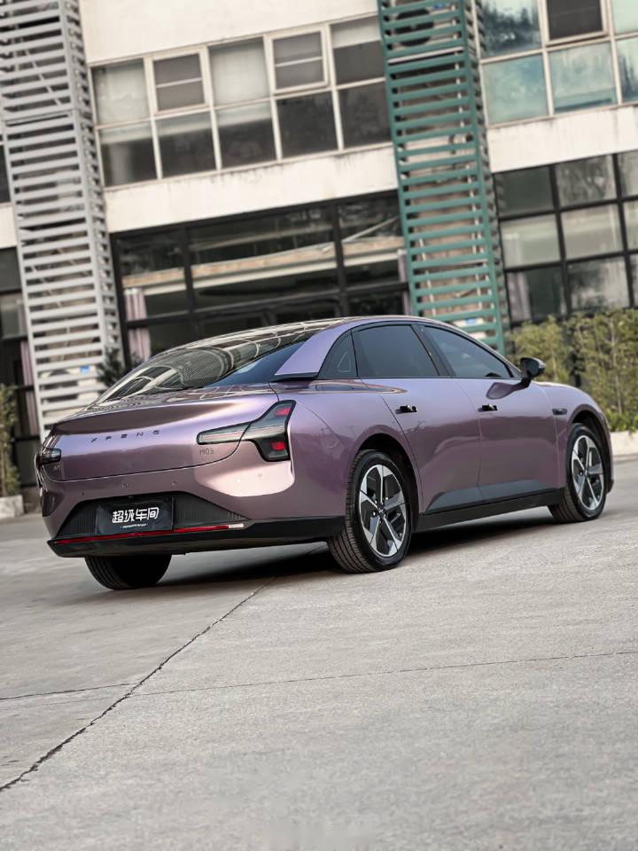 小鹏MONA M03，霞光紫，心之所向，紫定能行_小鹏MONA M03社区_易车社区