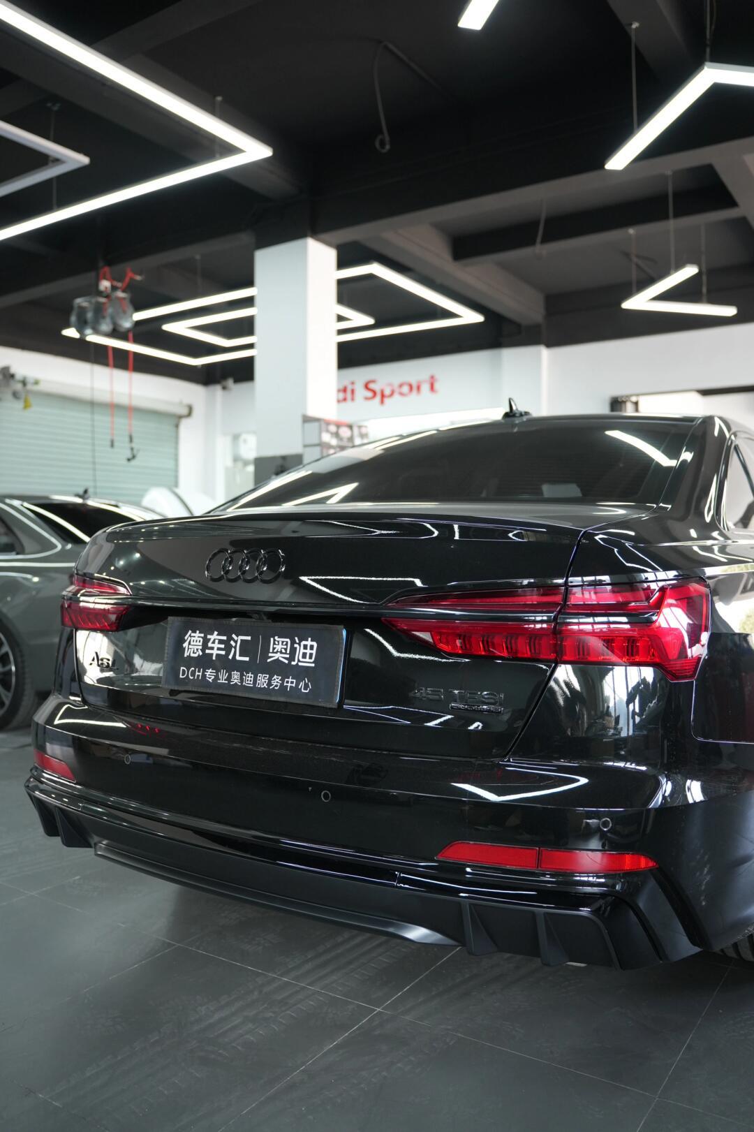 奥迪A6L 新款后唇装车效果_奥迪A6L社区_易车社区