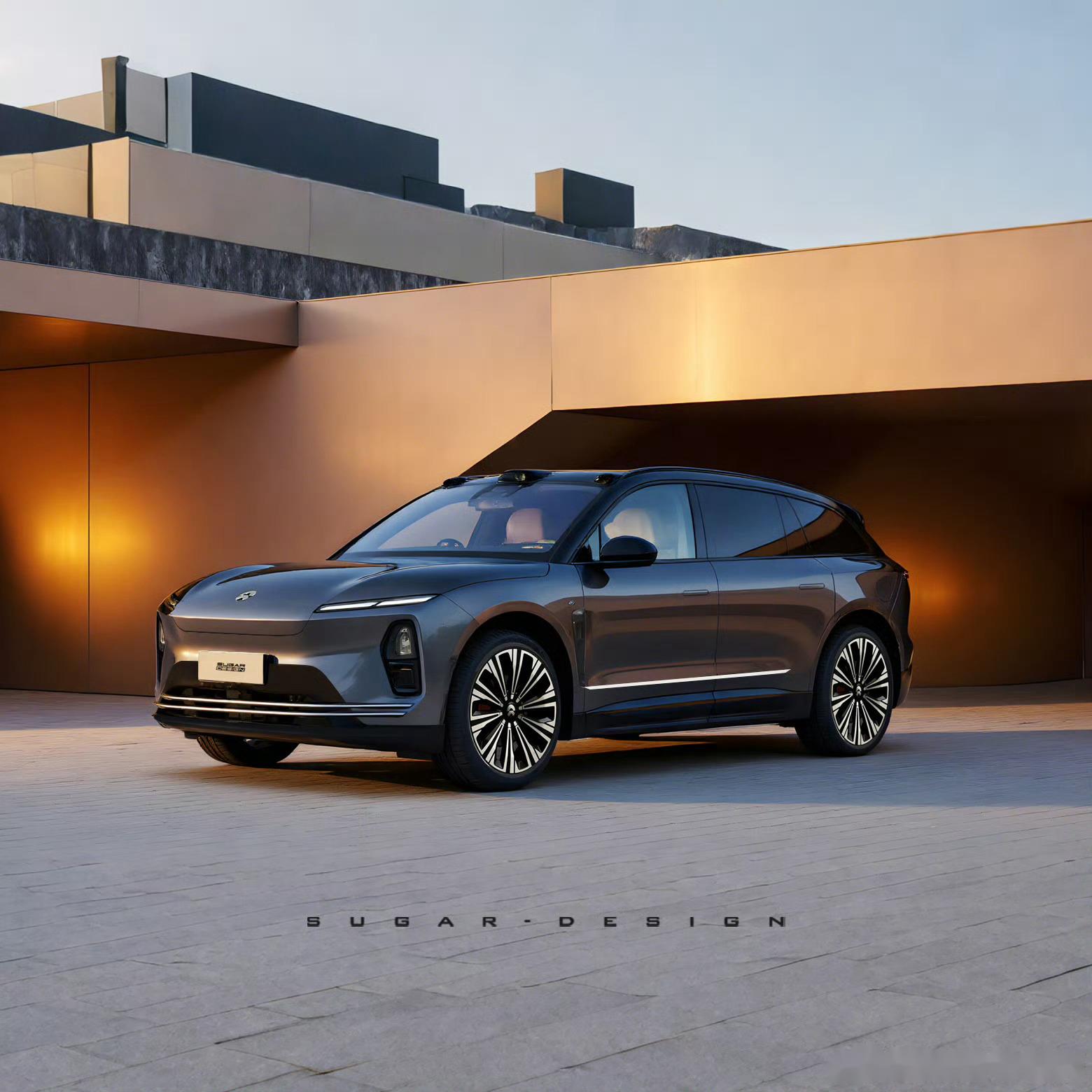 NT3.0 平台的蔚来 ES8 大概率就长这样了吧 ET9 的全新设计语言搭配更_蔚来ES8社区_易车社区