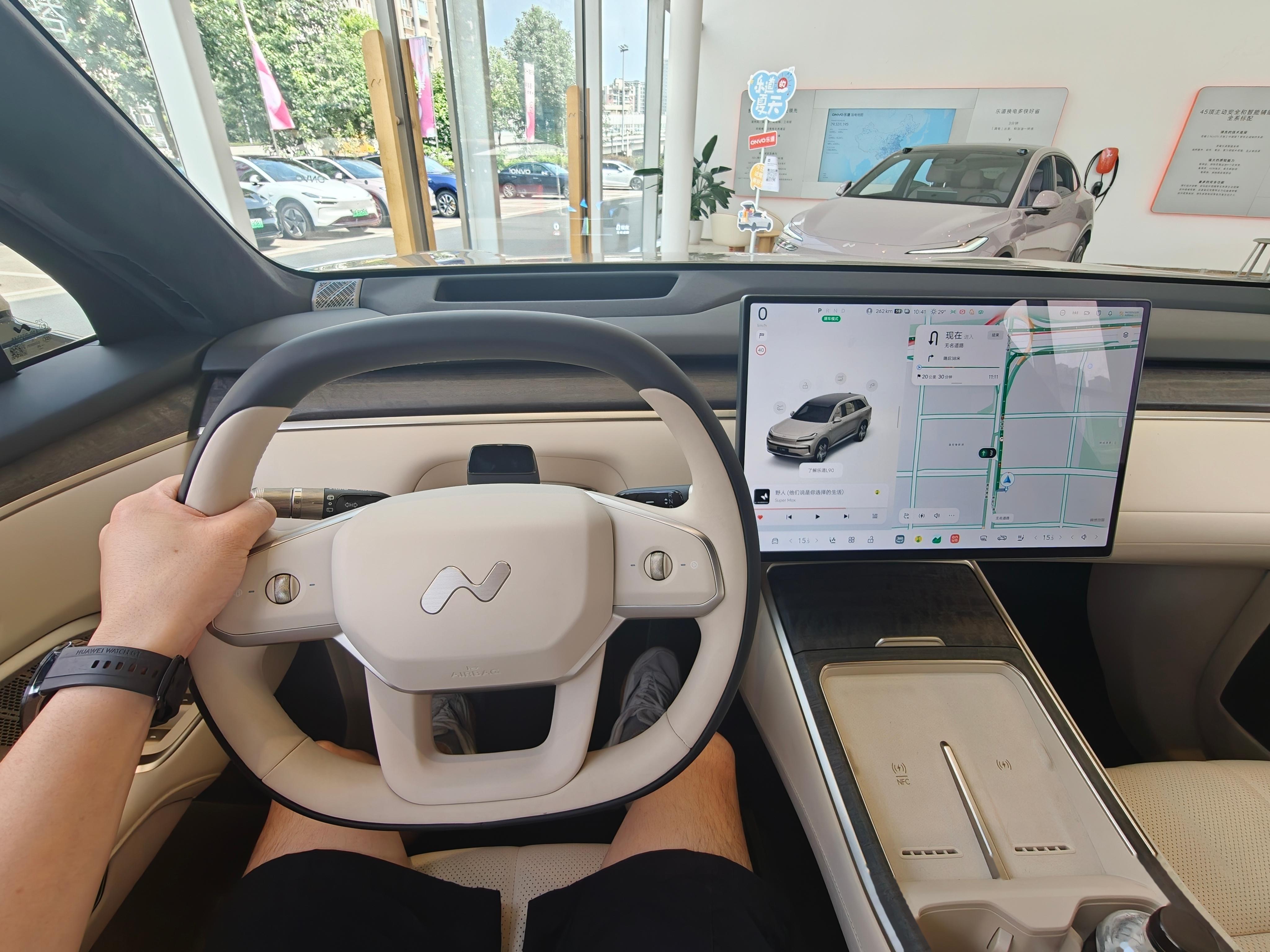 今天去店里，看了看乐道L90 AR-HUD，清晰度还可以哦！ 15000nit峰_乐道L90社区_易车社区