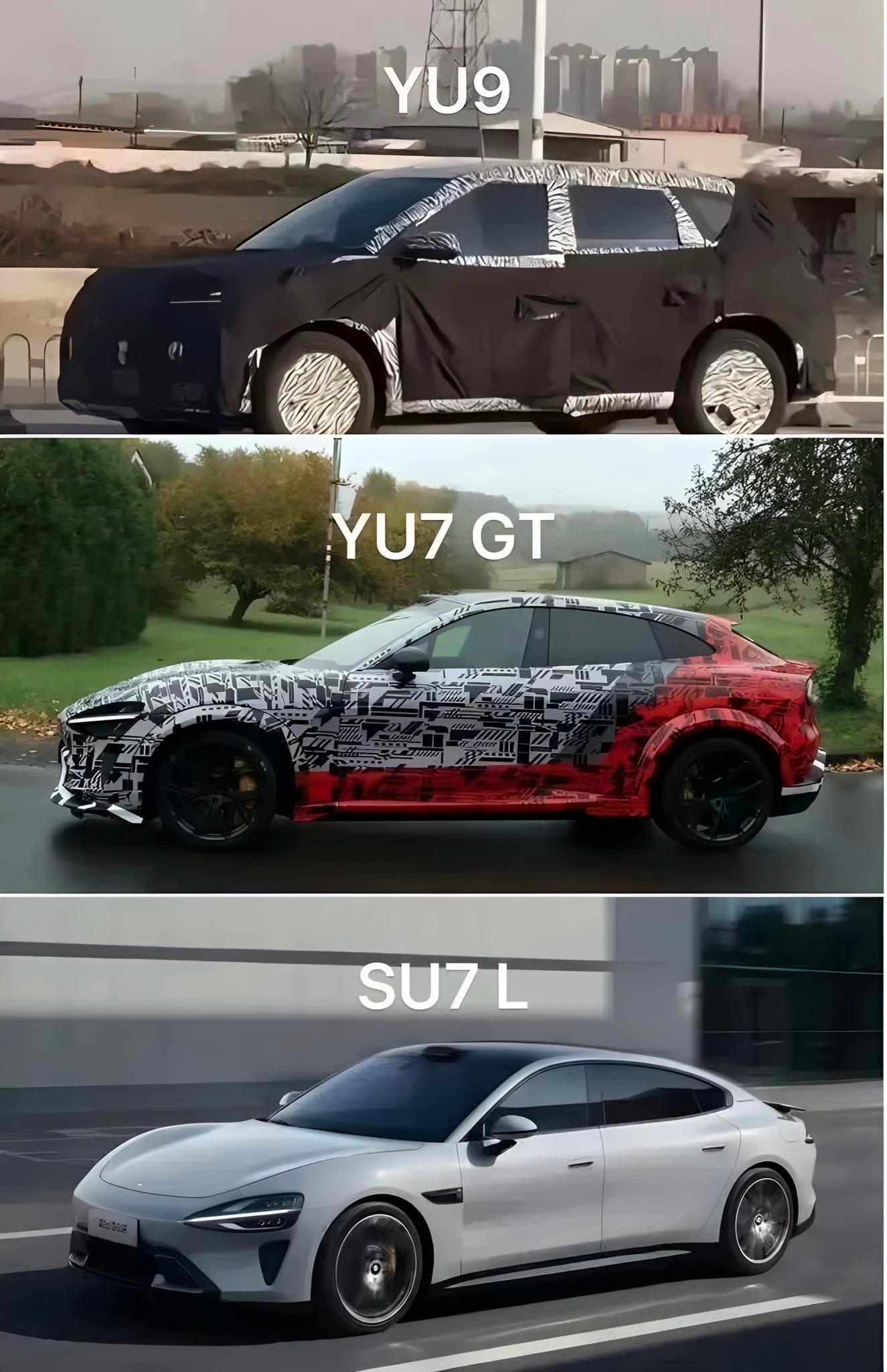 小米2026新车规划： YU9：商务SUV。 YU7 GT：性能SUV。 SU7_小米SU7社区_易车社区
